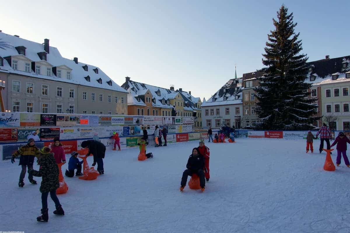 Annaberg-Buchholz im Erzgebirge Berg- und Adam Ries Stadt