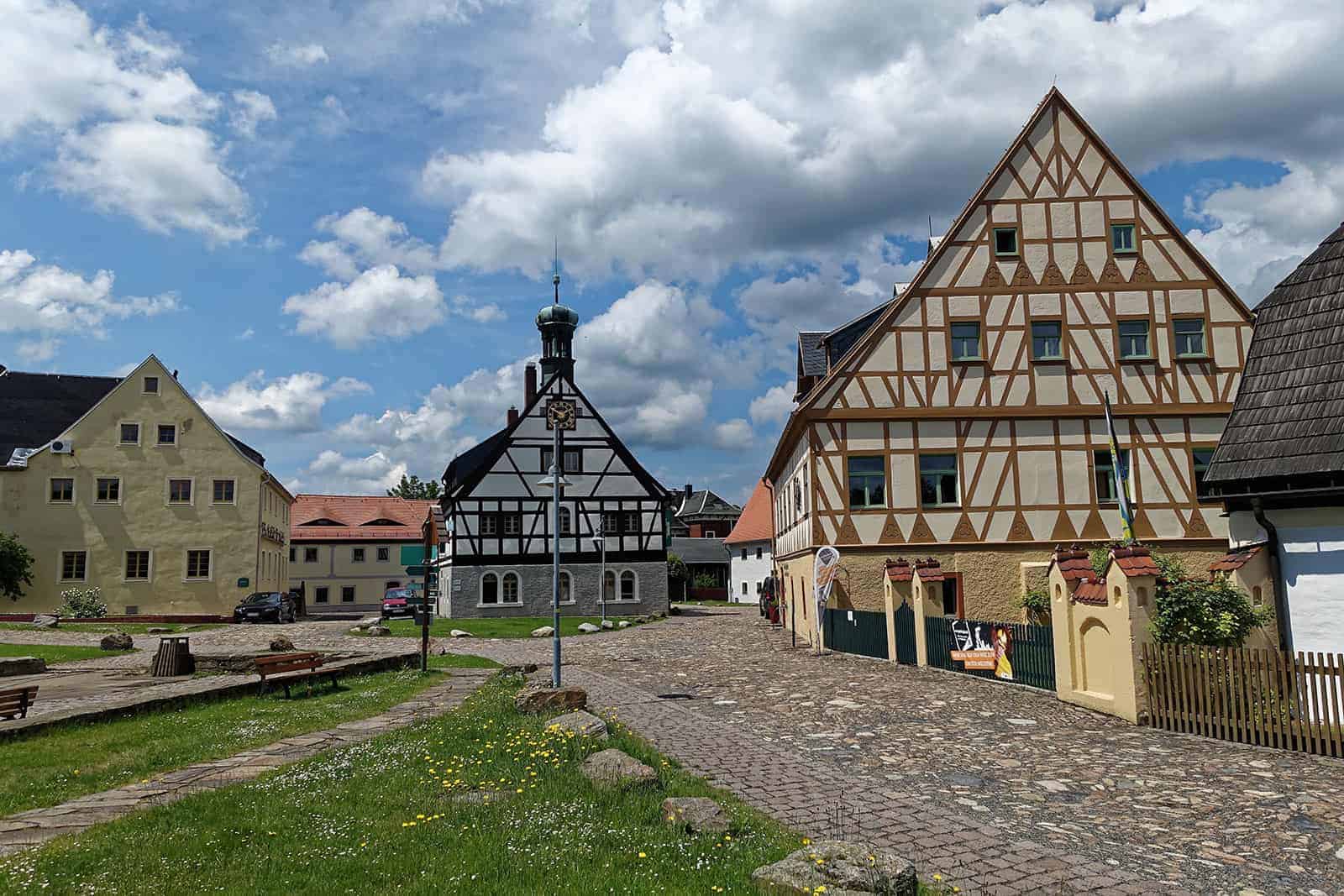 Saigerhütte Olbernhau im Erzgebirge Kupferhammer in Grünthal