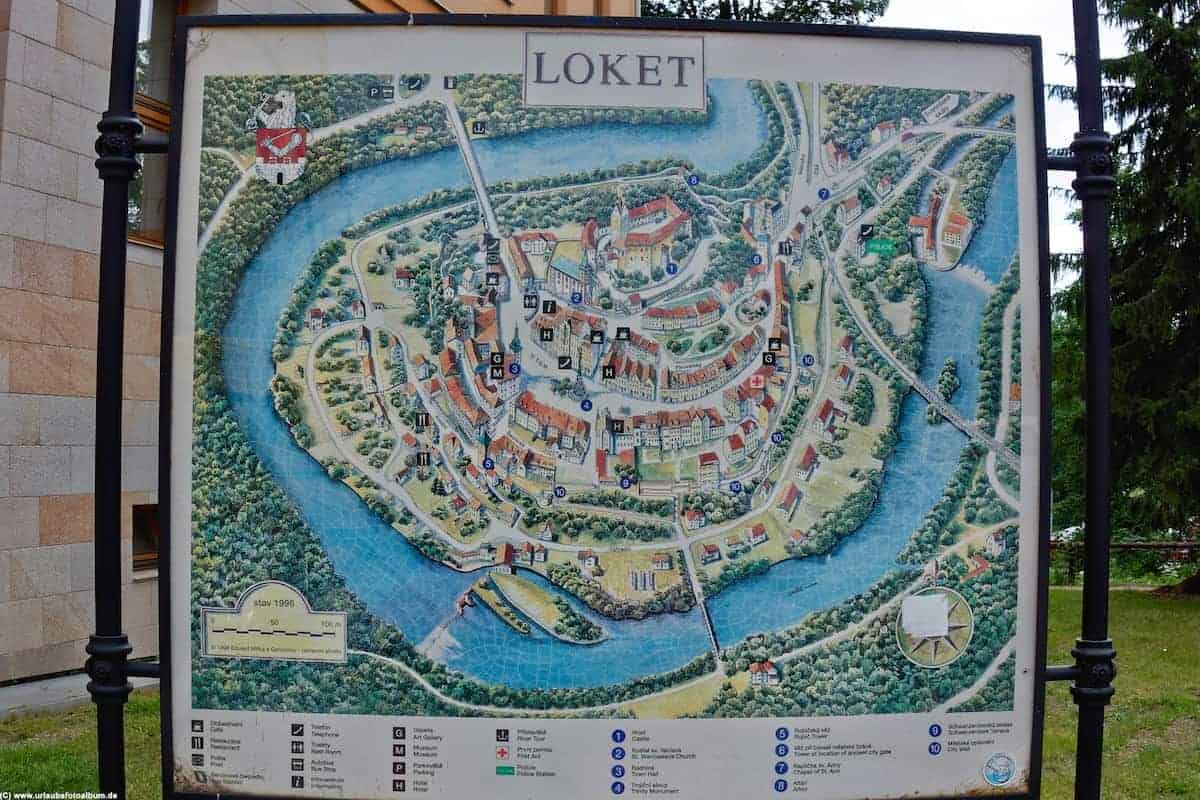 Burg Loket an der Eger - Ausflug nach Tschechien